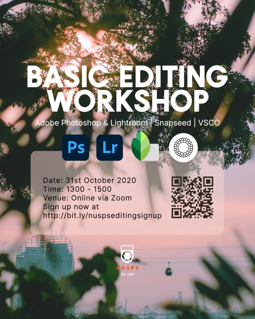 Basic Editing Workshop 2020 – NUSPS